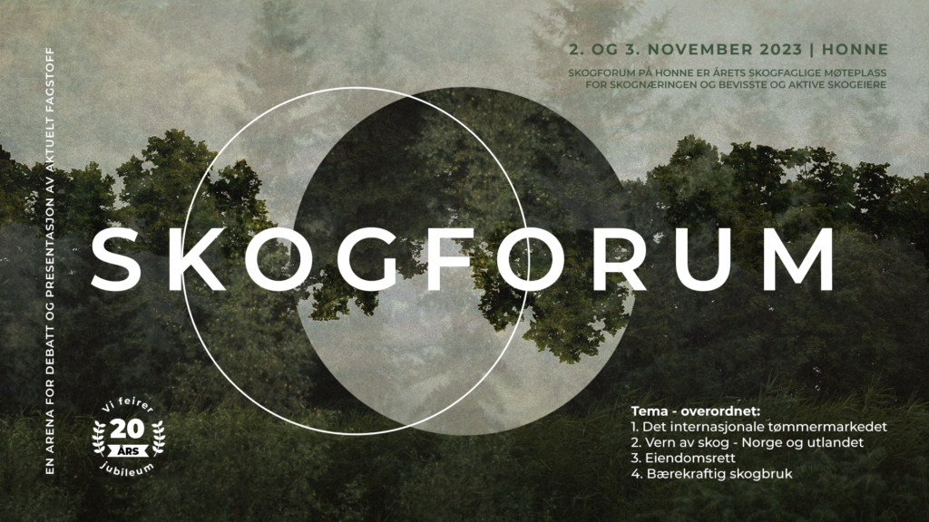 Presentasjoner fra årets SKOGFORUM - Norskog